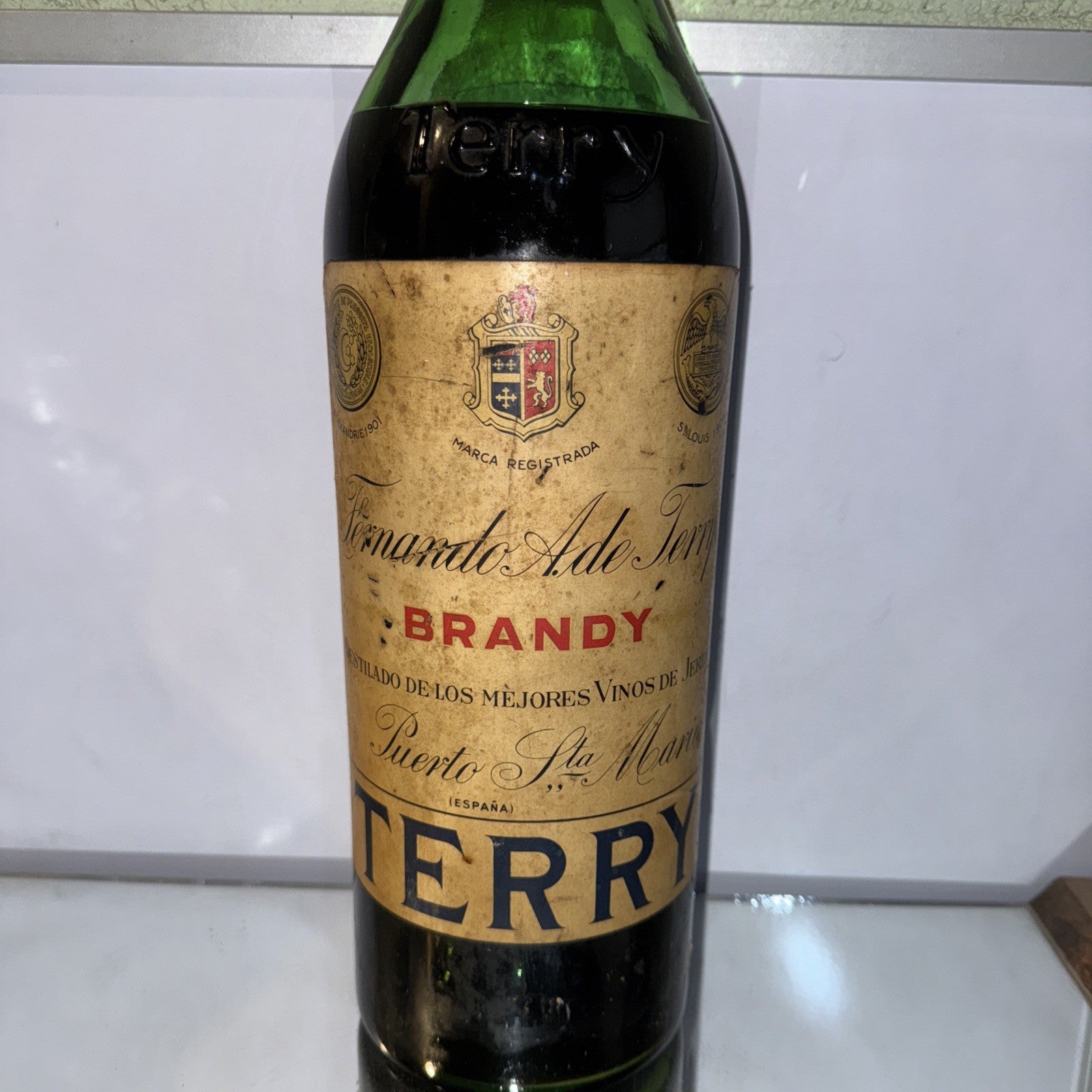 Fernando A. de Terry Centenario Brandy | Vintage 1960s 3L Spanish Spir ...