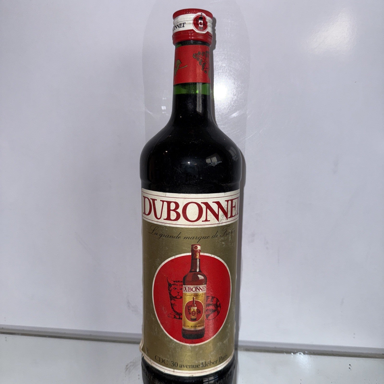 Dubonnet Red Wine Aperitif – Vintage Late 1960s Collectible 1L Bottle ...