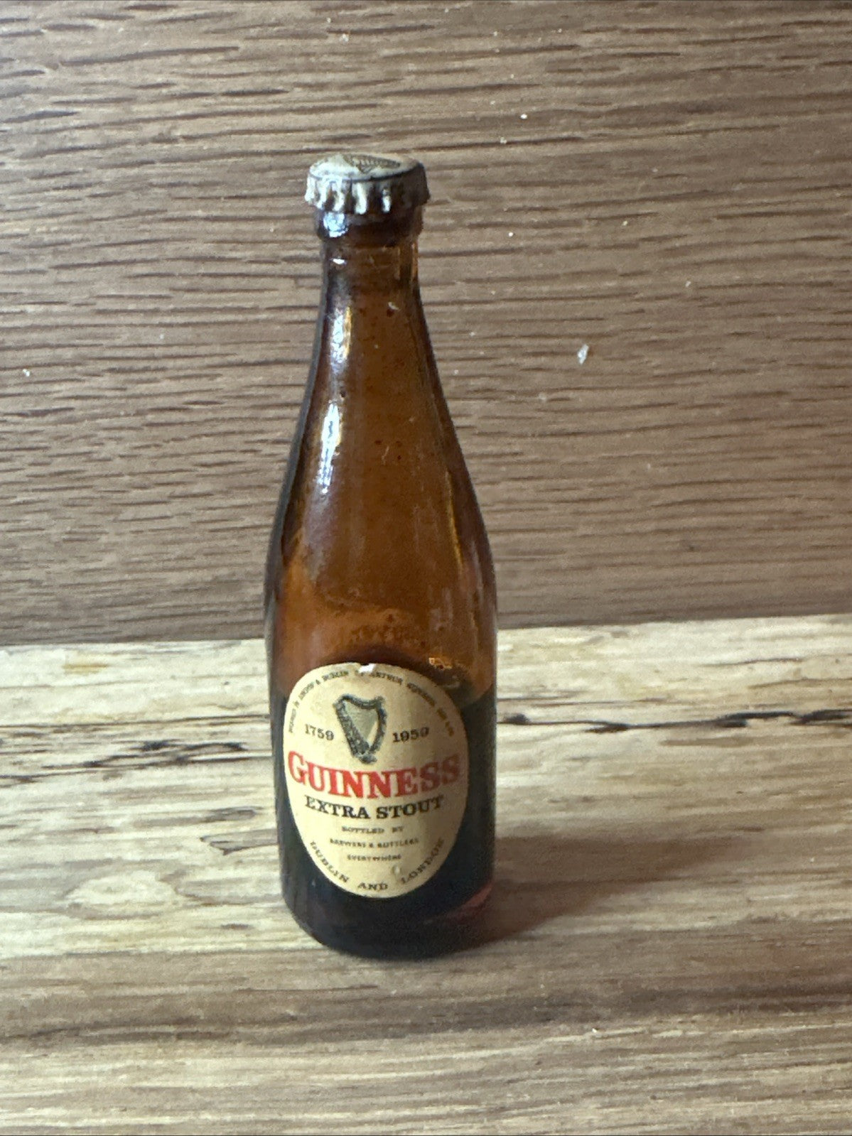 Guinness Extra Stout Miniature - Classic Craft Beer Bottle (50ml ...