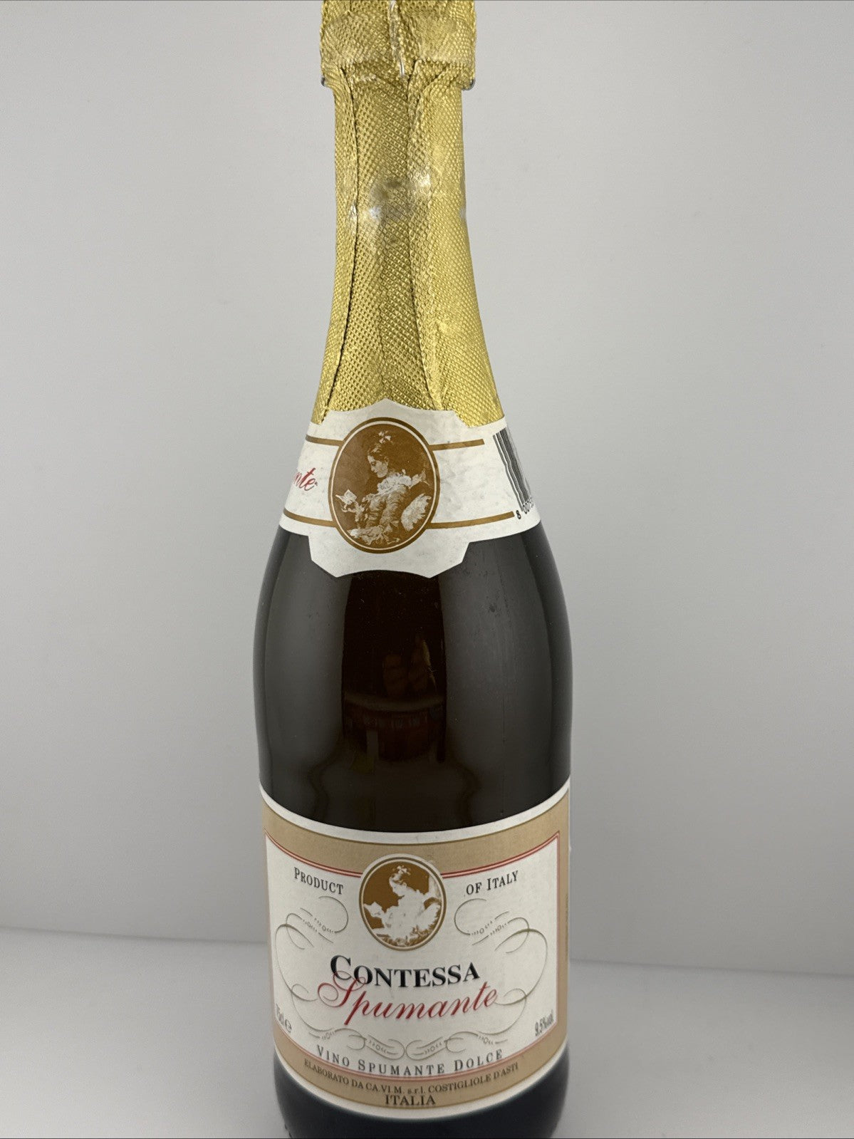 Contessa Spumante – Vintage 1990s Vino Spumante Dolce Italian Wine ...