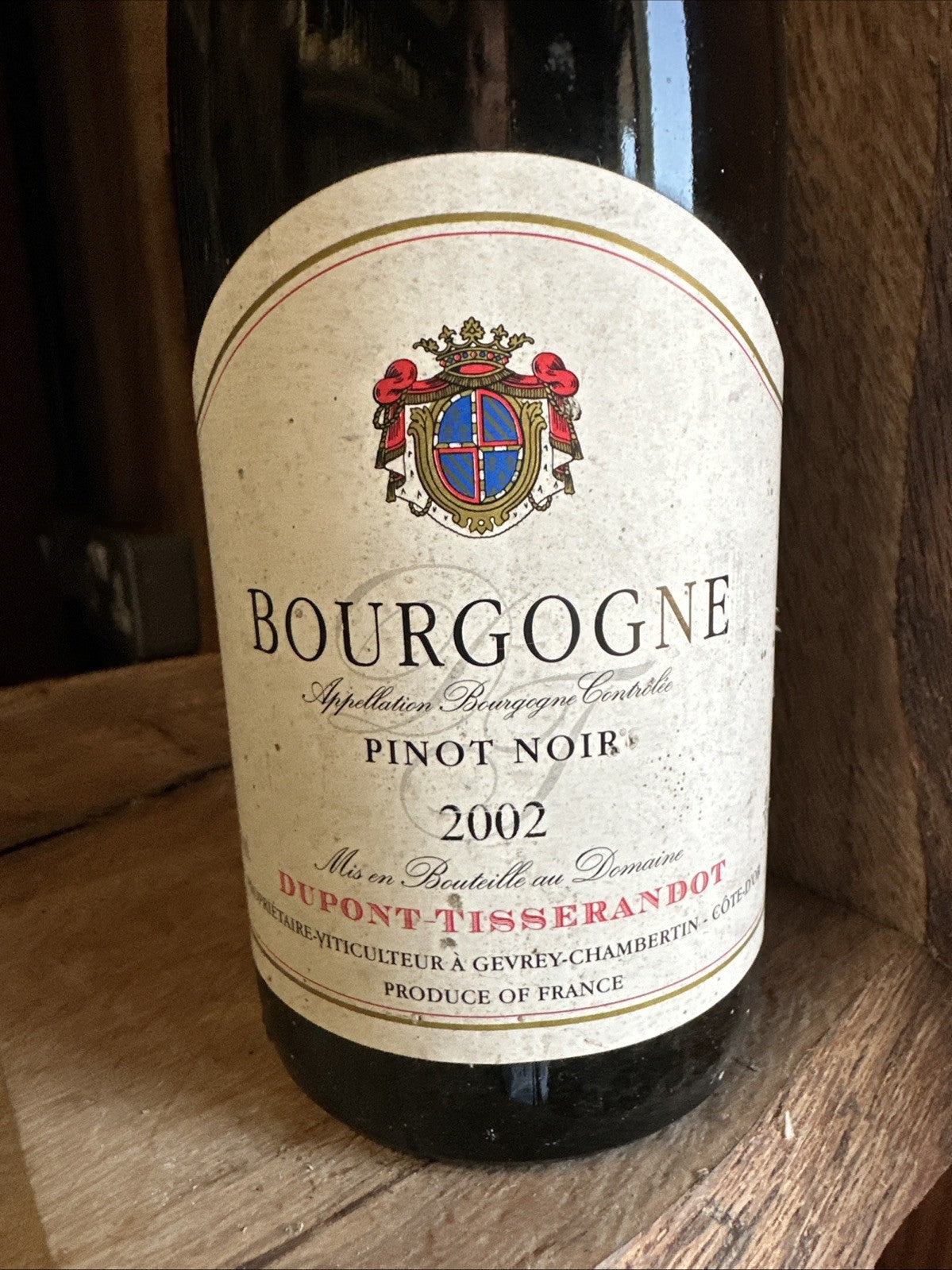 2002 Dupont Tisserandot Pinot Noir | Bourgogne Red Wine – Little Silver ...