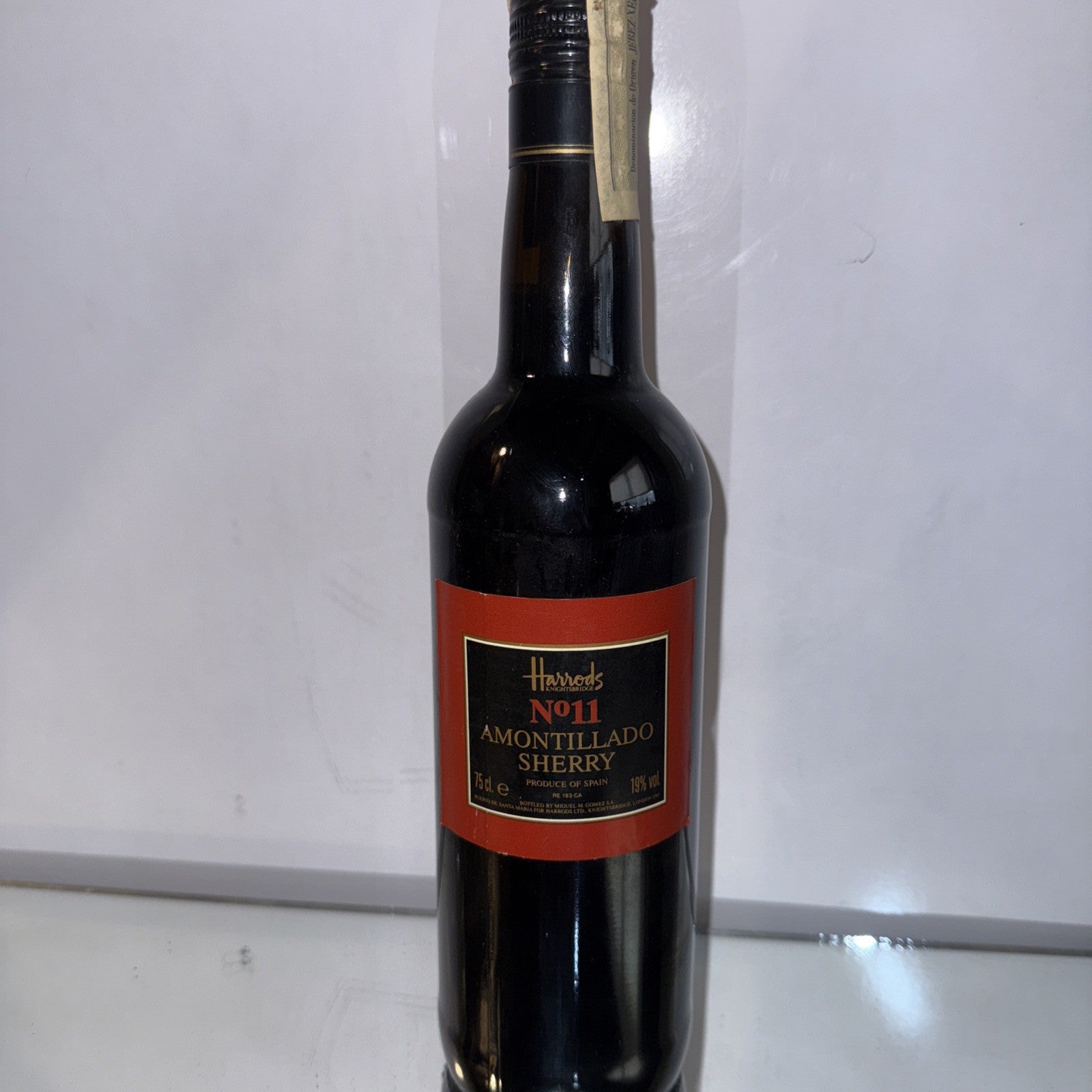 Harrods No.11 Amontillado Sherry | Vintage 1970s-80s Fortified Wine 75 ...